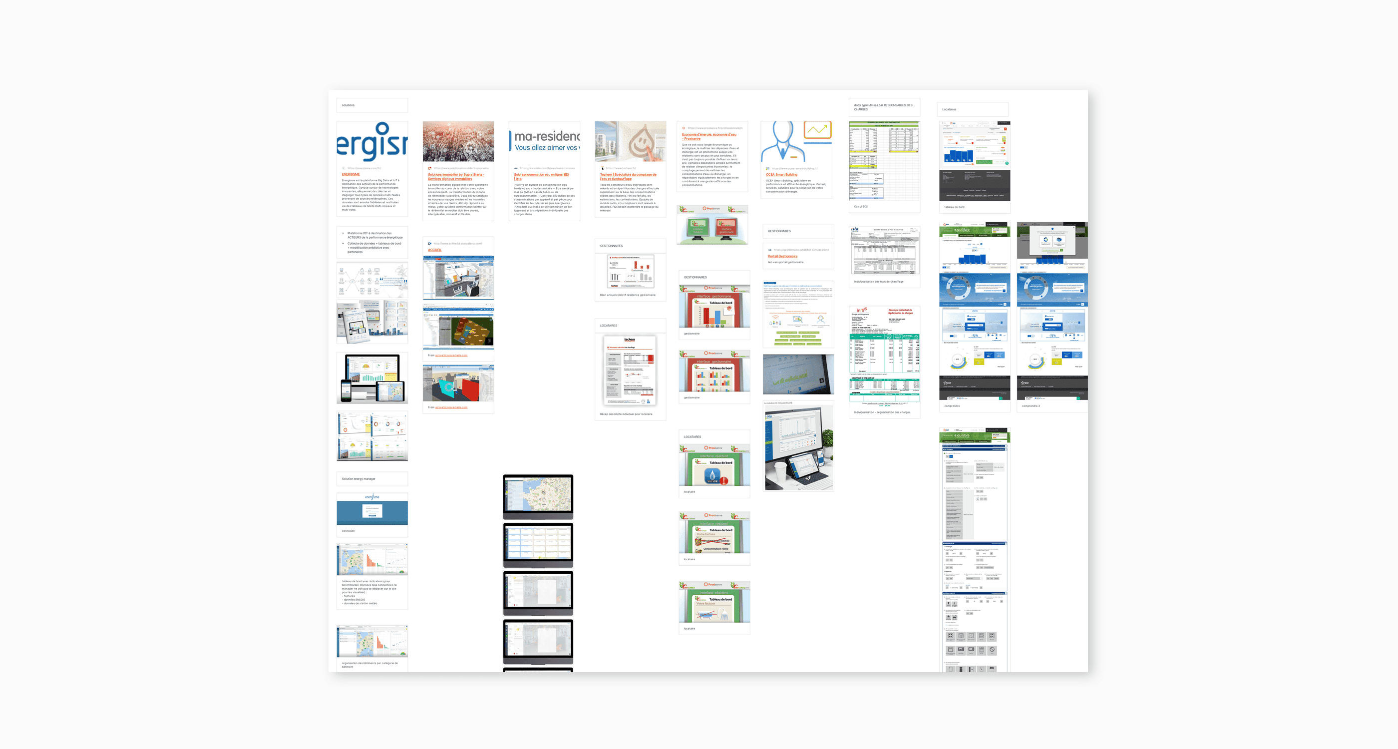 UX/UI of an energy performance monitoring tool - Akiani